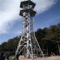 China 20m galvanized Fire Observation Military Guard Tower for sale
