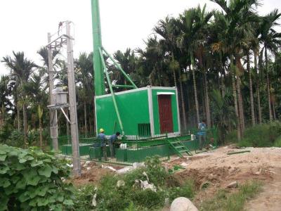 China Easy Installation 180 KM/H Monopole Telecom Tower for sale