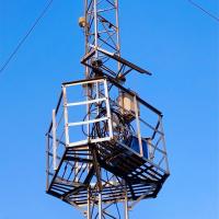 China Round Steel Work Life 30 Years Guyed Mast Tower for sale