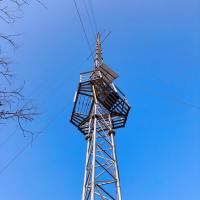 China 50M/S RRU Antenna  Angle Steel Guyed Wire Tower for sale