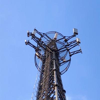 China Angle Steel Q235B Television Transmission Tower for sale