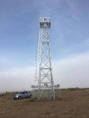 China 50m Forest Fire Prevention Monitoring Tower for sale
