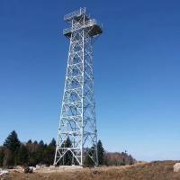 China 50m Forest Fire Prevention Monitoring Tower for sale