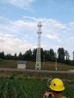 China ISO9001 2008 Triangular GSM 4G 5g Mobile Cell Tower for sale