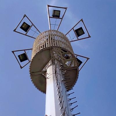 China Corrosion Resistant Galvanized Mobile Cell Phone Tower for sale