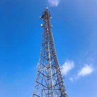 China 120 Feet 4 Legs Tube Self Supporting Telecom Steel Tower for sale