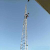 China Angle Steel Structure Arrester Lightning Protection Tower Q235 for sale