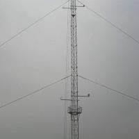 China 55m Lattice Electric Communication Guyed Mast Tower Customizable  Steel And Alloy Structural Steel for sale