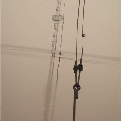 China Tubular Hot Dip Galvanized 40m Guyed Wire Tower Customizable Steel Structure for sale