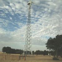 China Galvanized Telecommunication Tubular Steel Tower Tube Antenna Lattice Steel Tower 4 Legged Customized for sale