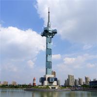 China Q345 Three Sided Lattice Steel Triangle Fm Television Broadcast Towers Section for sale