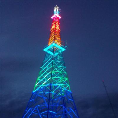 China Microwave Radio Tv Broadcasting Hdg Steel 4 Legged Tower for sale