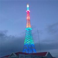 China Lattice Steel Design Cellular Telecom Radio And Television Tower GSM for sale