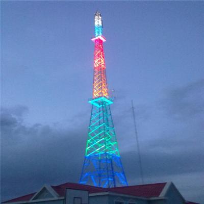 China Lattice Steel Design Cellular Telecom Radio And Television Tower GSM for sale