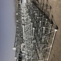 China Hot Dip Galvanized Guyed Wire Tower 9m 12m 15m 18m 21m 24m 27m 30m 100m for sale