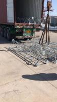 China Q235 High 30 Meter Guyed Galvanized Steel Tower for sale