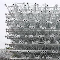 China 120 Feet 3 Legs Tube Self Supporting Communication Tower Hot Dip Galvanized for sale