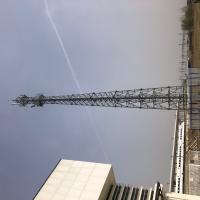 China Communication Wifi Radio 15m Guyed Lattice Tower for sale