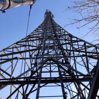 China Self Supporting Telecom Communication 15m Lattice Steel Towers for sale