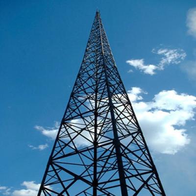 China 3 Leg 60m Radio Microwave Telecom Hdg Steel Antenna Tower for sale