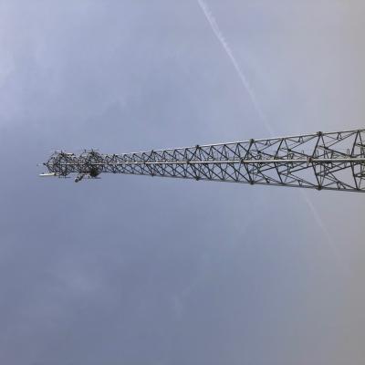 China Hot Dip Galvanized 3 Or 4 Legs 80meter Tubular Steel Tower for sale