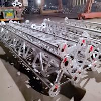 China 42m Steel Tubular Mobile Communication 65um Guyed Wire Tower for sale