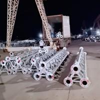 China 3 Or 4 Legs Telecom Antenna 85um Angle Steel Tower 5m for sale