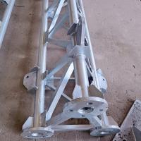 China Lattice Self Supporting 3 Legs Communication Angle Steel Tower for sale