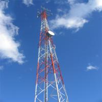 China 15meter Galvanized Telecommunication CDMA Angle Steel Tower for sale