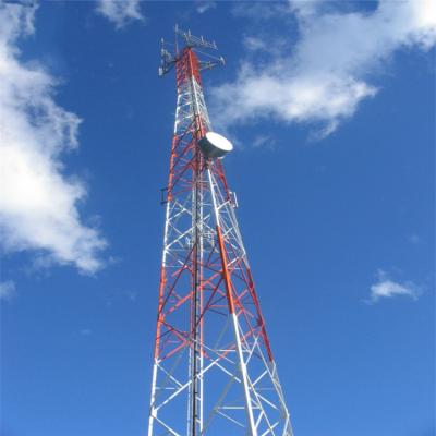 China 15meter Galvanized Telecommunication CDMA Angle Steel Tower for sale