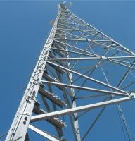China Angle Steel GSM Telecom Communication Self Supporting Antenna Tower for sale