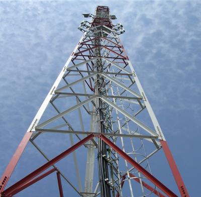 China 3 Legged Lattice 60 Degree Telecom Hdg Angle Steel Tower for sale