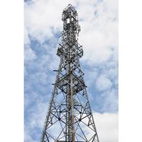 China Self Supporting Signal GSM Angle Steel Mobile Telecommunication Tower for sale