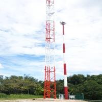 China Self Support Telecom Steel Tower 3 Legged Or 4 Legged Tubular for sale