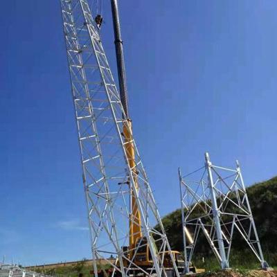 China 3 Leg 4 Leg Telecommunication Galvanized Steel Tower Angular Sst 49m for sale