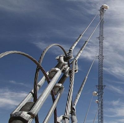 China Steel Telecommunication 15m Guyed Wire Tower for sale
