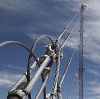 China Galvanized Telecommunication Guyed Mast Tower for sale