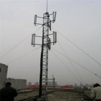 China 5g / 4g / 3g Q235 Guyed Wire Tower Angle Steel for sale