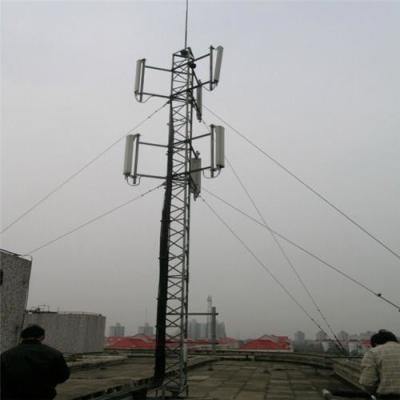 China 5g / 4g / 3g Q235 Guyed Wire Tower Angle Steel for sale