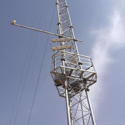 China Q345 Galvanized Tubular Steel Tower Telecommunication for sale