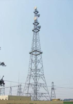 China 20m 30m 40m 50m 4 Legged Tower Microwave Communication Antenna for sale
