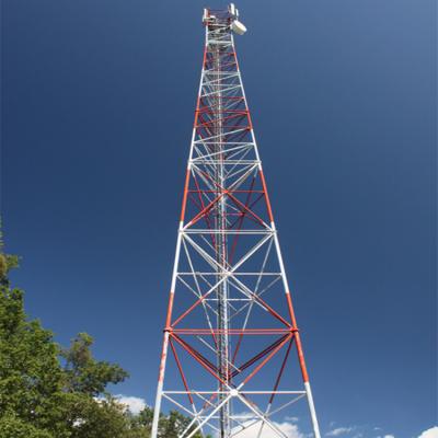 China Mobile Antenna Cell Tower 20m 25m 30m 35m 40m 45m 50m 55m 60m 70m for sale