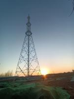 China Gsm 5g Communication Tower Fm Radio Antennas And Microwaves High Mast for sale