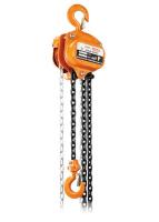 China High Performance Alloy Steel Lifting Chain Block 1 Ton For Construction Hoist for sale