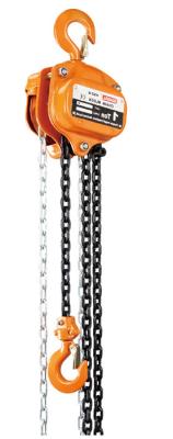 China 10 T Manual Chain Hoist Orange Double Pawl Braking For Lifting Use for sale