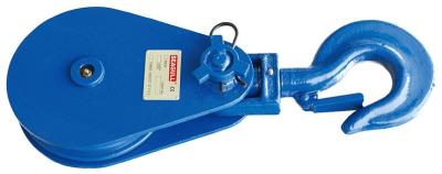 China 2T - 85T Heavy Duty Sheave Block Pulley , Powder Coated Single Block Pulley for sale