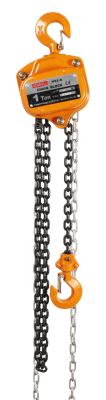 China Manual Chain Block 1 Ton With Automatic Double - Pawl Braking System for sale