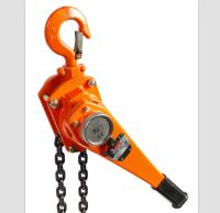 China Anti Rust Construction Chain Lever Hoist 1.5 Ton With Drop Forged Hooks for sale