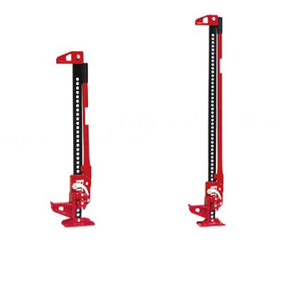 China 48 Inch Mechanical Lifting Jacks Simple Construction Farm Lift Jack Powder Coated for sale
