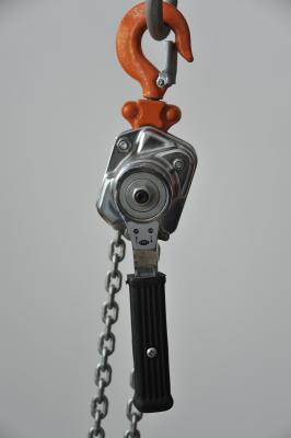 China 0.25 Ton 1 Meter Portable Mini Chain Lever Hoist For Car , Boat , Construction for sale